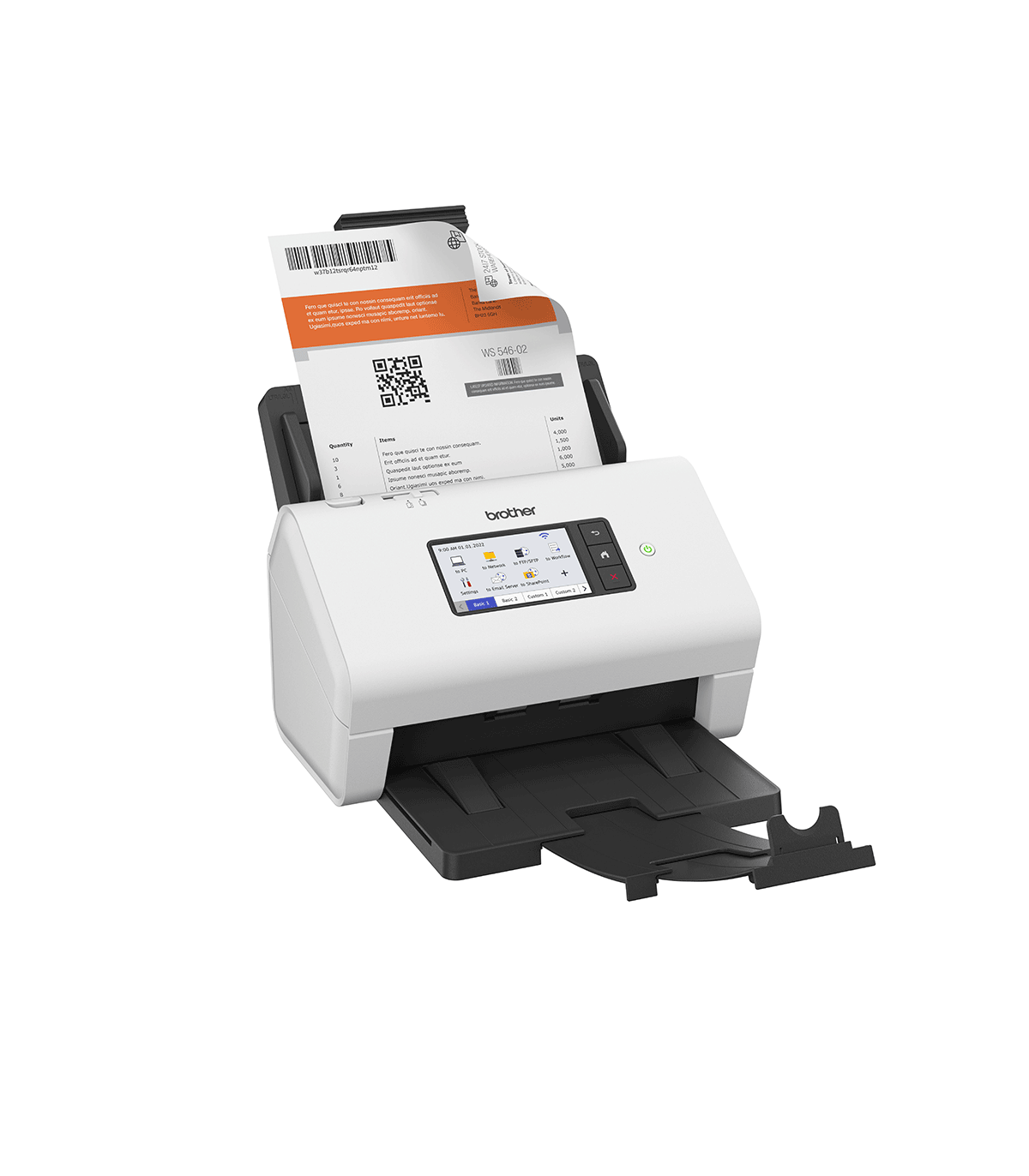 ADS-4900W - Scanner desktop profesional de mare viteza cu retea si ...